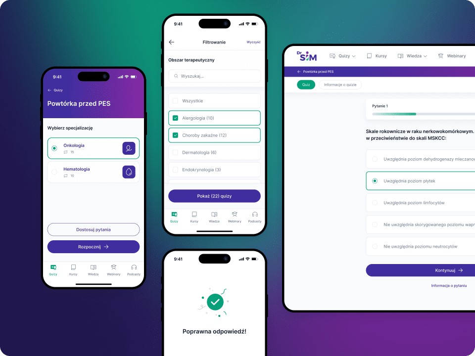300.codes case study: Dr Sim – gamifikowana platforma LMS dla lekarzy